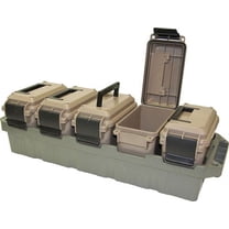 MTM Molded Products Tactical 4-Can Plastic Ammunition Crate - Walmart.com