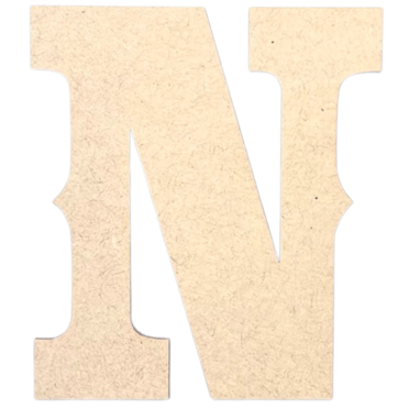 Krafty Supply 2" Tall MDF Letter O |1/4" Thick | Western Railroad ...