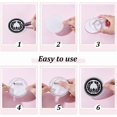 1Bag Blank Paper Crafts Flat Round White 70x0.1mm 100pcs/bagDIY ...