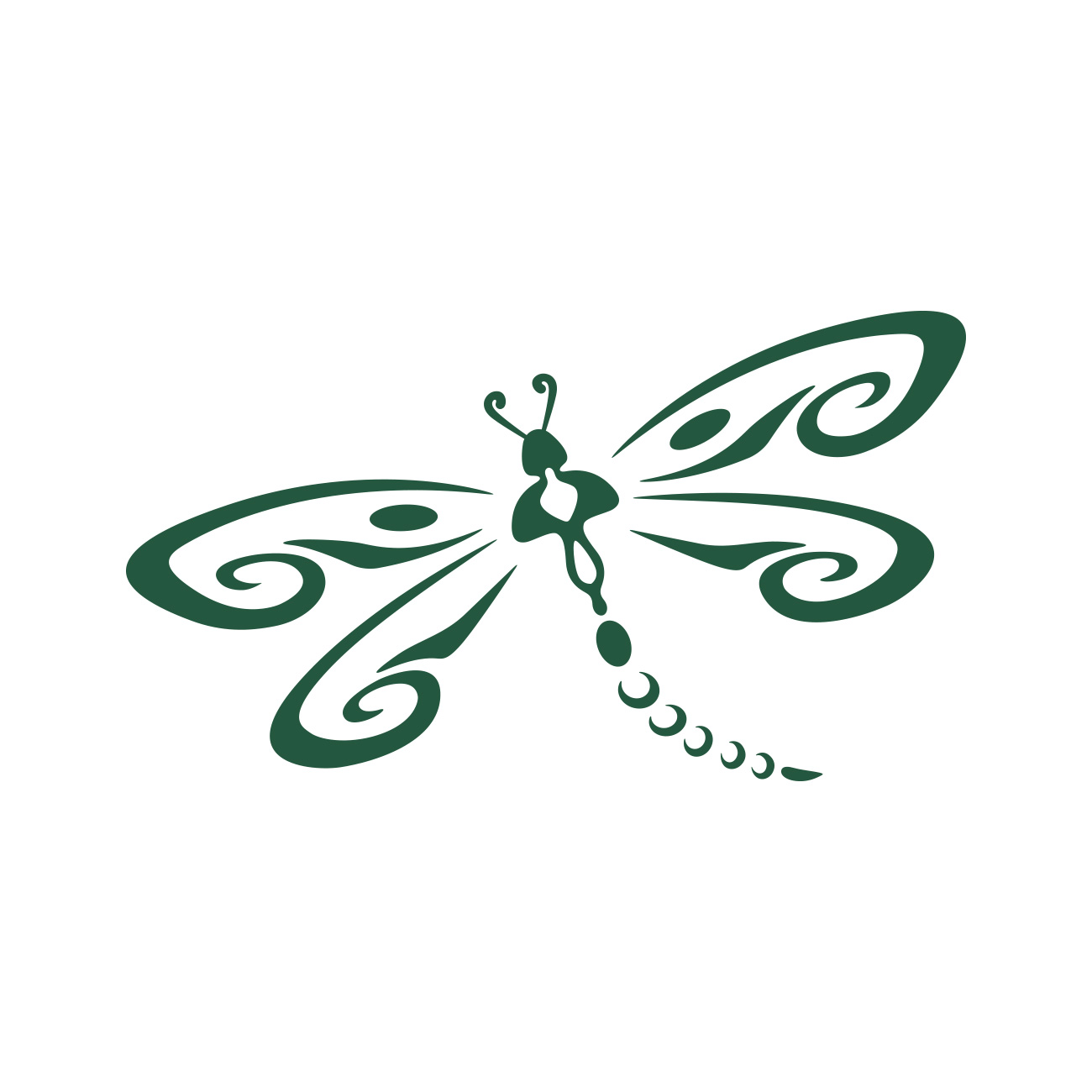 Dragonfly Sticker Decal Die Cut - Self Adhesive Vinyl - Weatherproof ...