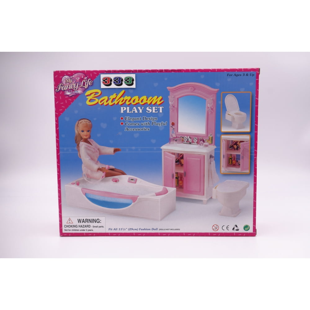 My Fancy Life (Gloria) Bathroom Play Set for 11.5" dolls - Walmart.com ...