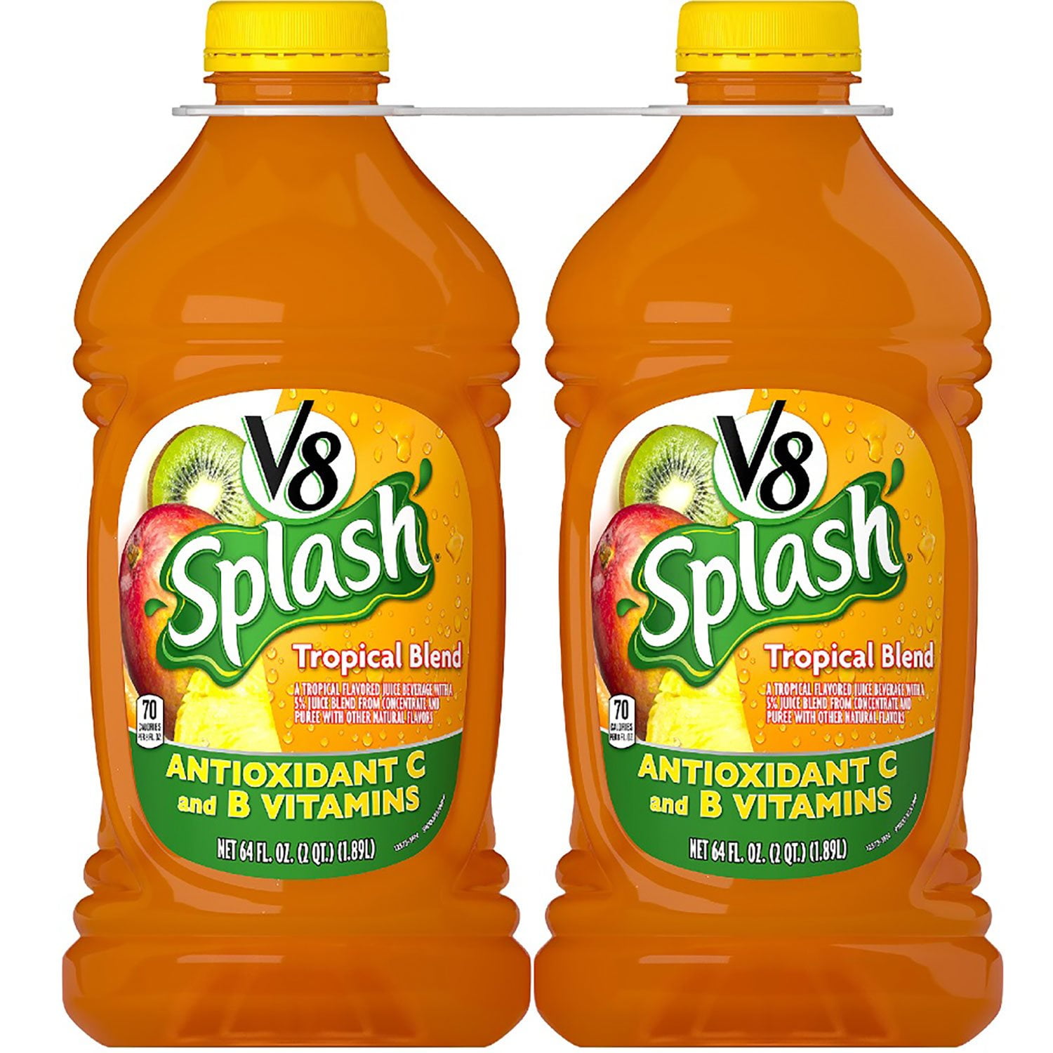 V8 Splash Tropical Blend, 64 fl. oz., 2 pk. - Samsclub.com