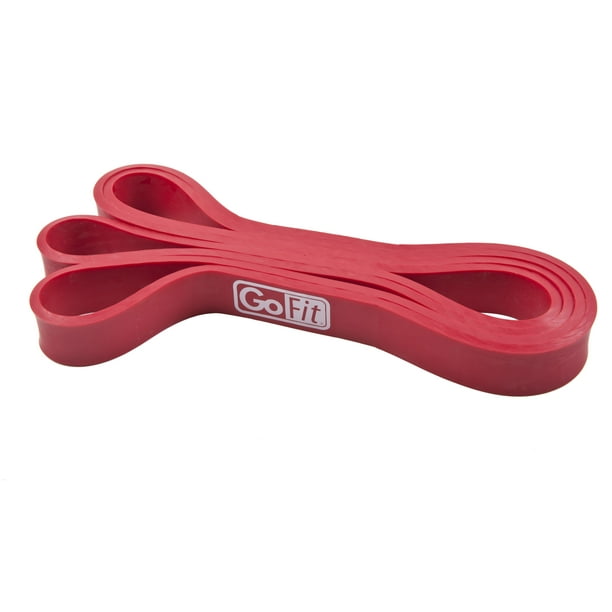 GoFit Wide Super Resistance Bands - Resistance Training Loops - Red 40 ...