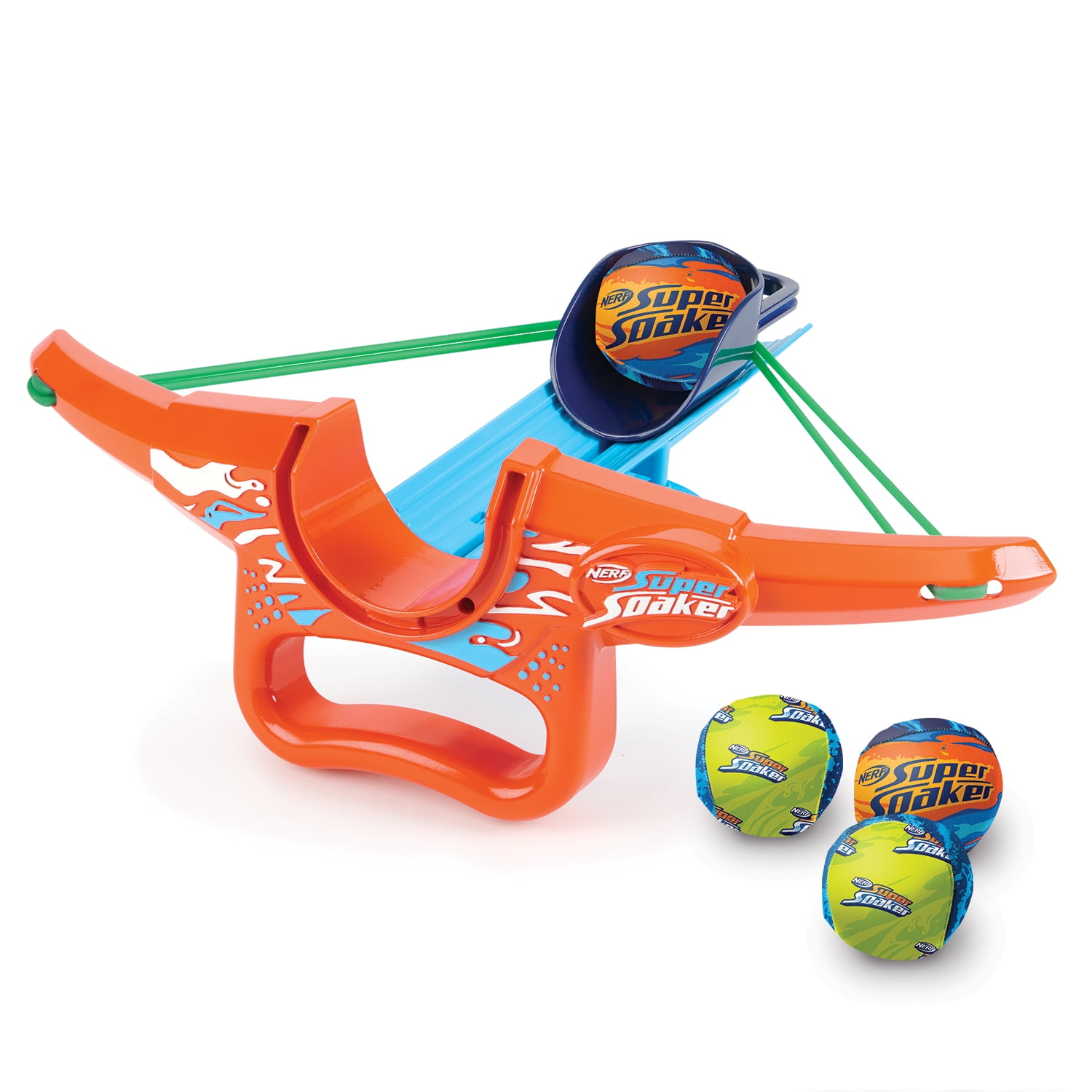 NERF Super Soaker Storm Ball Wrist Rocket by WowWee – Includes 3 ...