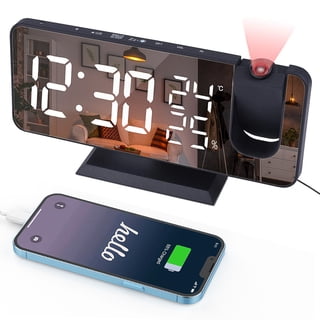 Sony ICF-C1PJ Alarm Clock with AM/FM Radio, Time Projection, Soothing ...