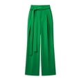 BADHUB Womens Dress Pant Straight Leg Business Casual Pleated ...