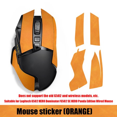 Clairlio Wired Mouse Grip Tape for Logitech G502 HERO/SE HERO Anti Slip ...