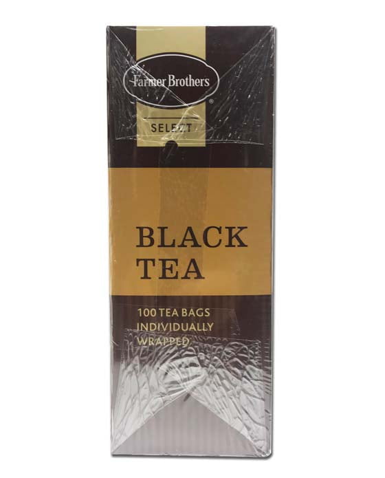 Farmer Brothers Kosher Black Tea Bags, 100 Ct