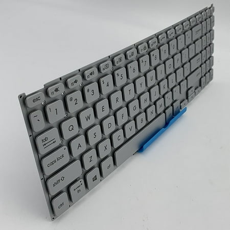 Black Frame Keyboards with Backlight Silver Fluent Typing Office Use PC ...