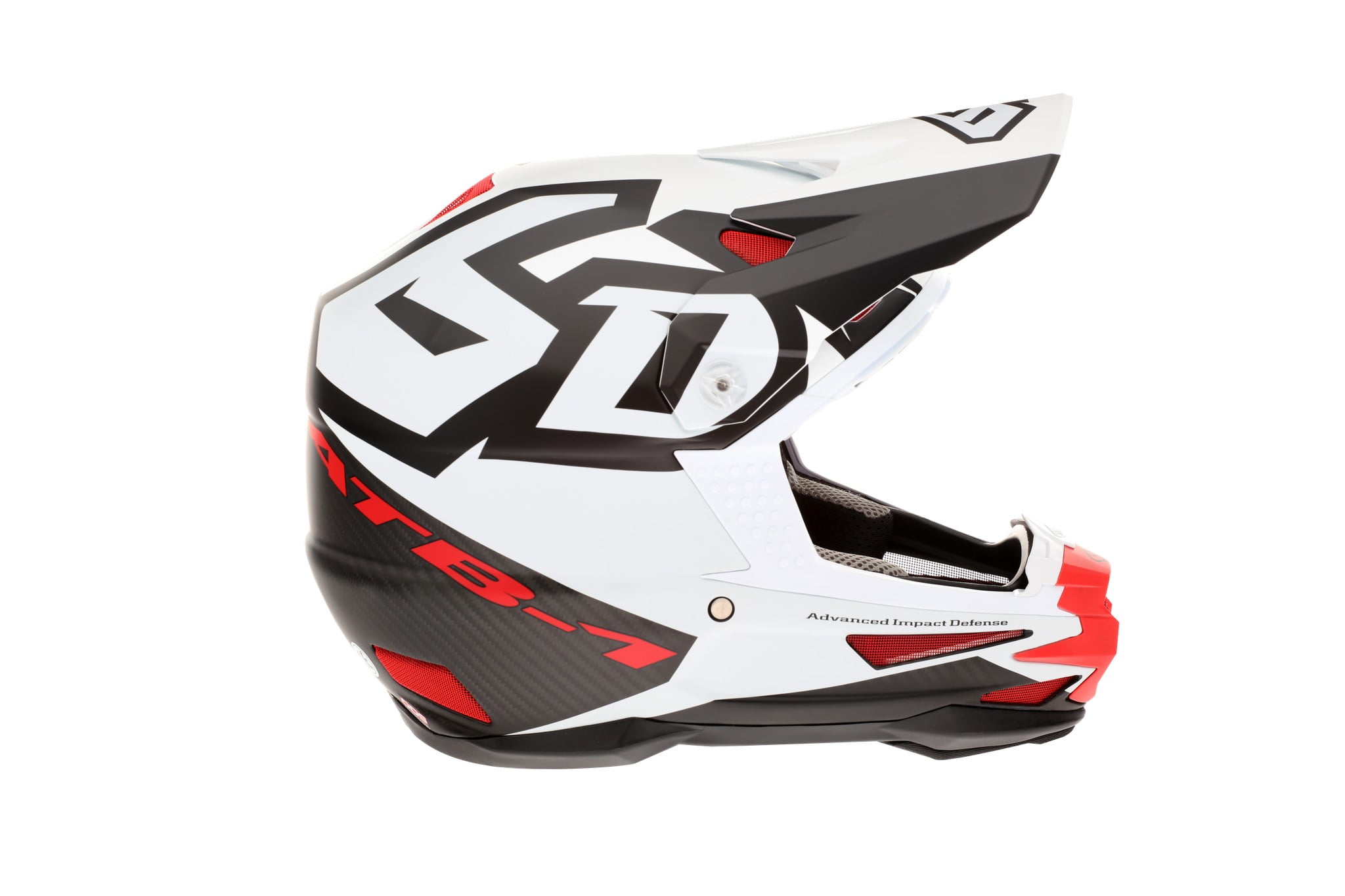 6D ATB-1 Switch Helmet - Red/White/Black - S - Walmart.com