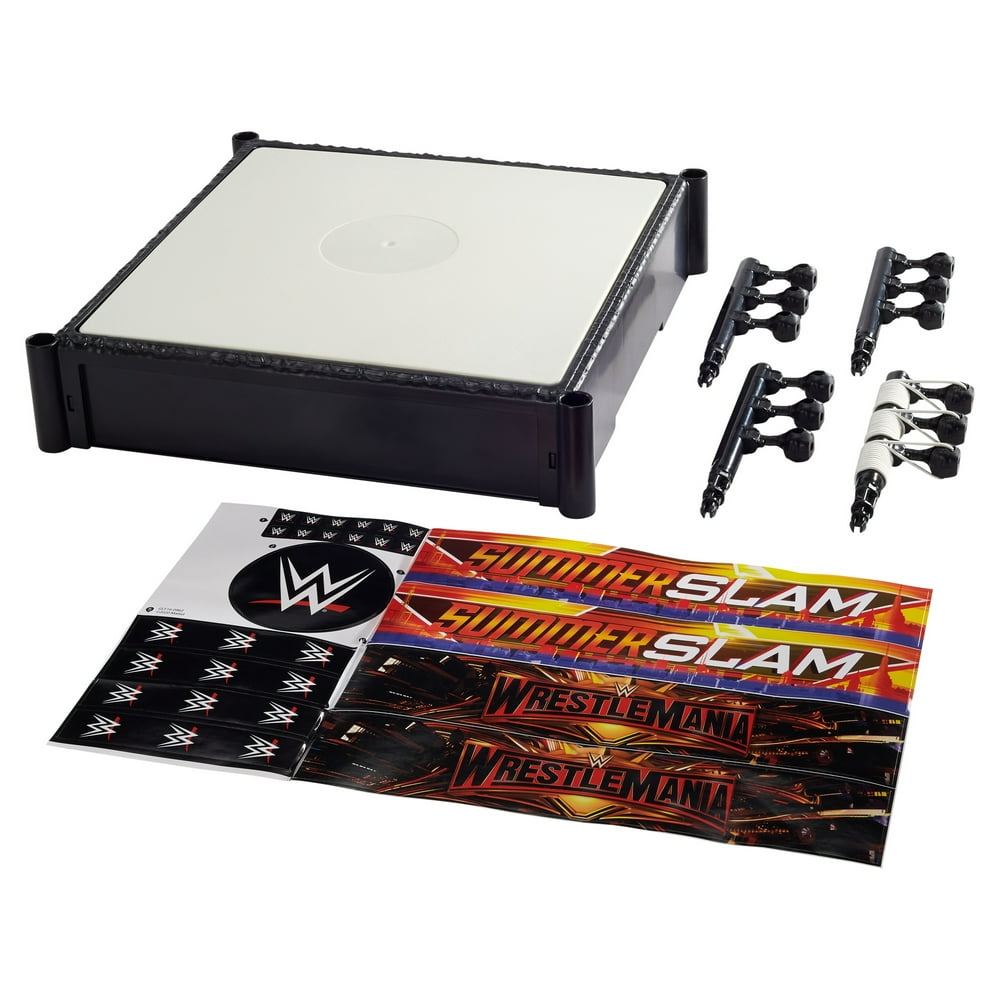 WWE Superstar Ring With 2 Swappable Ring Skirts - Walmart.com - Walmart.com