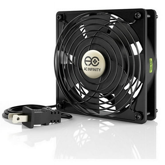 AXIAL 1225, Quiet Muffin Fan, 120V AC 120mm x 25mm Low Speed, UL ...