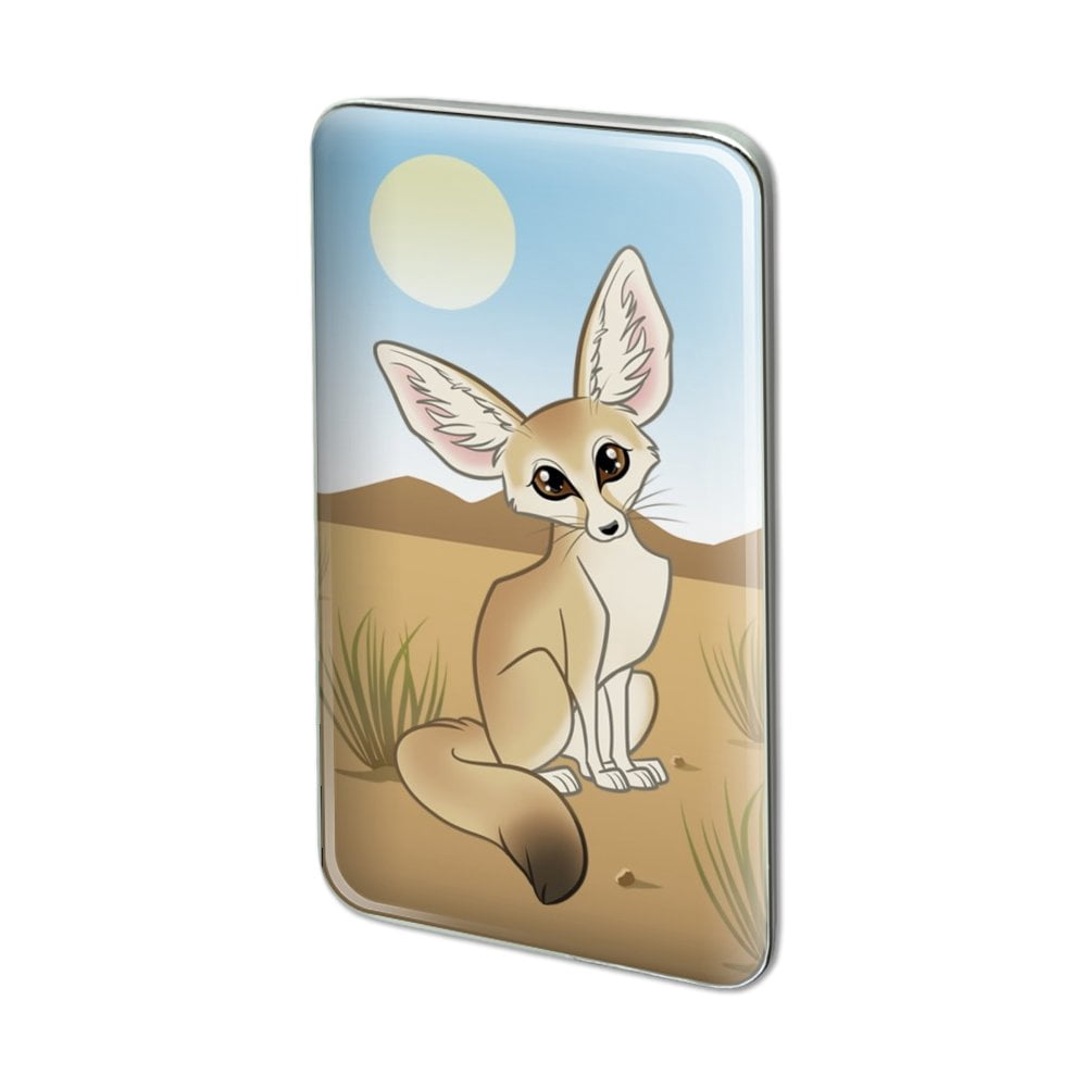 Fennec Fox Metal Rectangle Lapel Hat Pin Tie Tack Pinback - Walmart.com