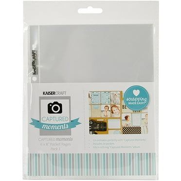 Snap Pocket Pages 6X8 10Pk - Walmart.com