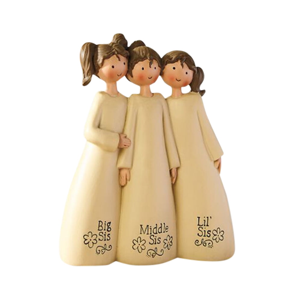Latady Angel of Friendship Statues，Friendship Sisters by Heart Hand ...
