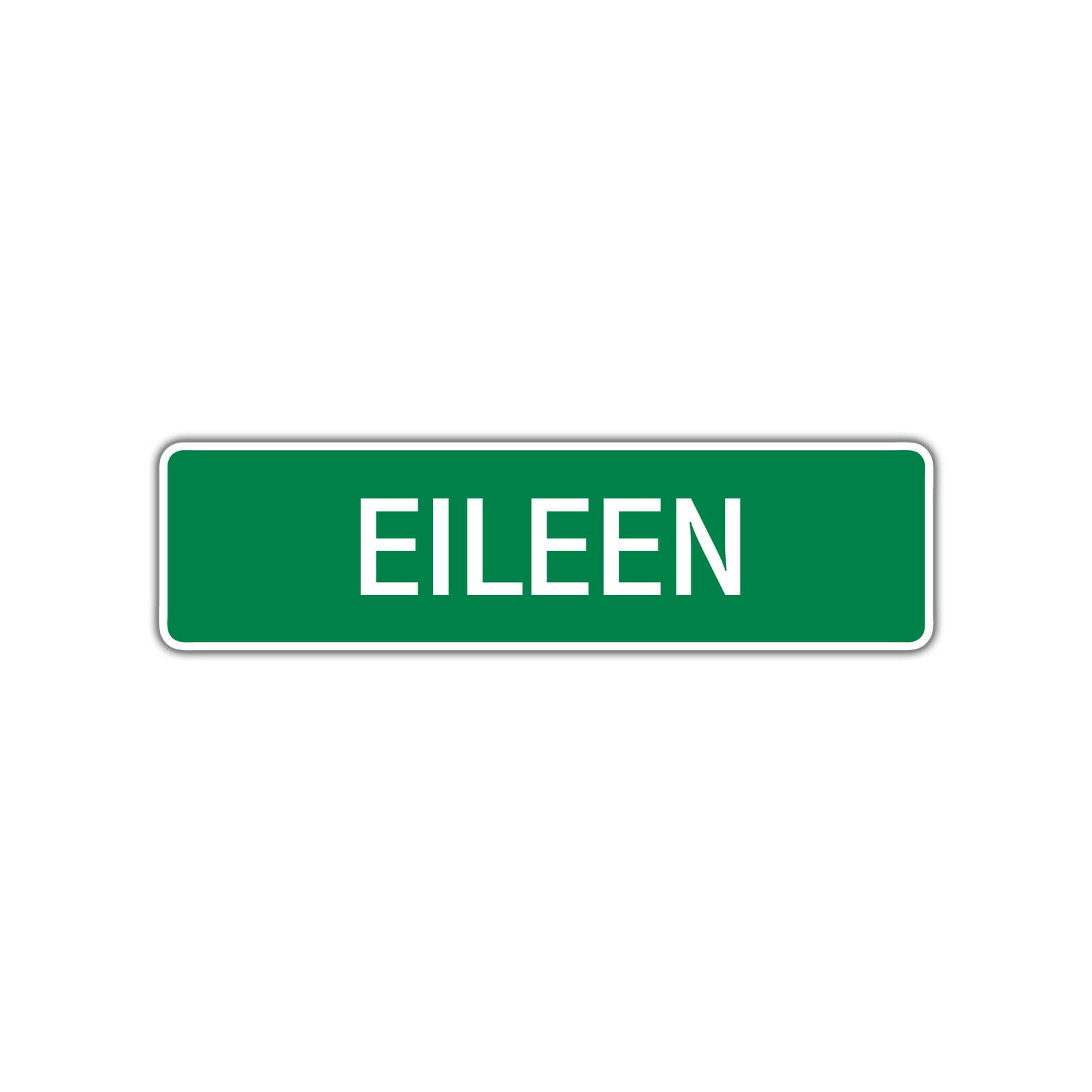 Eileen Girls Children Name Letter Printed Plaque Decoration Novelty ...