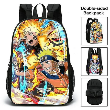 Double-sided School Bag New Naruto Naruto Primary And Secondary School ...