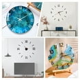 Clock Large Arabic Digital Resin Molds Roman Numeral Silicone Mold Wall ...