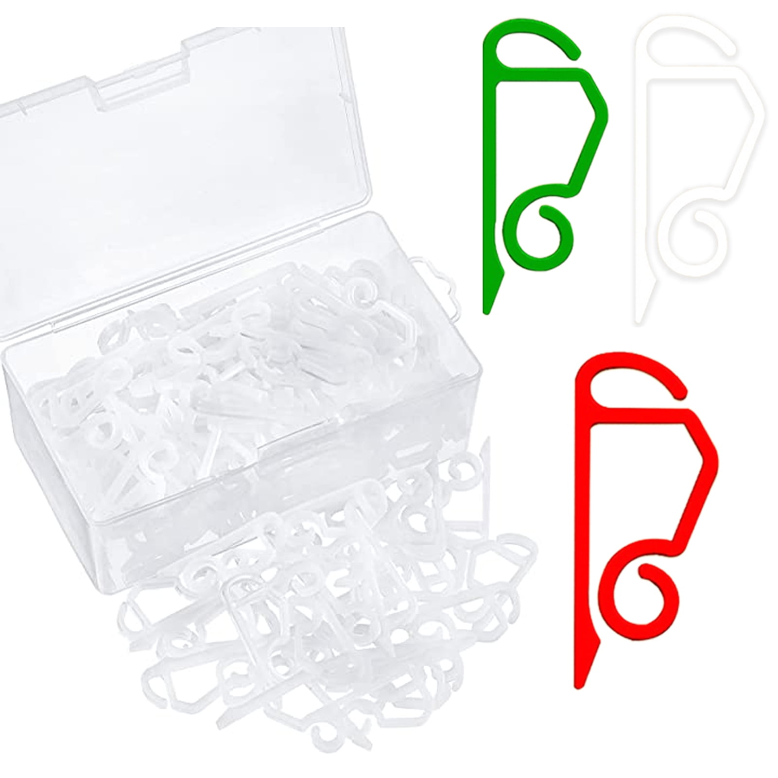 Bobasndm 50Pcs Christmas Light Bracket,Christmas Light Hook for outdoor ...