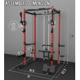 Eonfit E2 Power Cage with 3D Rotation Arms - Multi-Functional Power ...