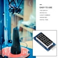 Hongheyi 2pcs 4 Digit Tube Led Segment Display Module Red Common Anode Tube Clock Display
