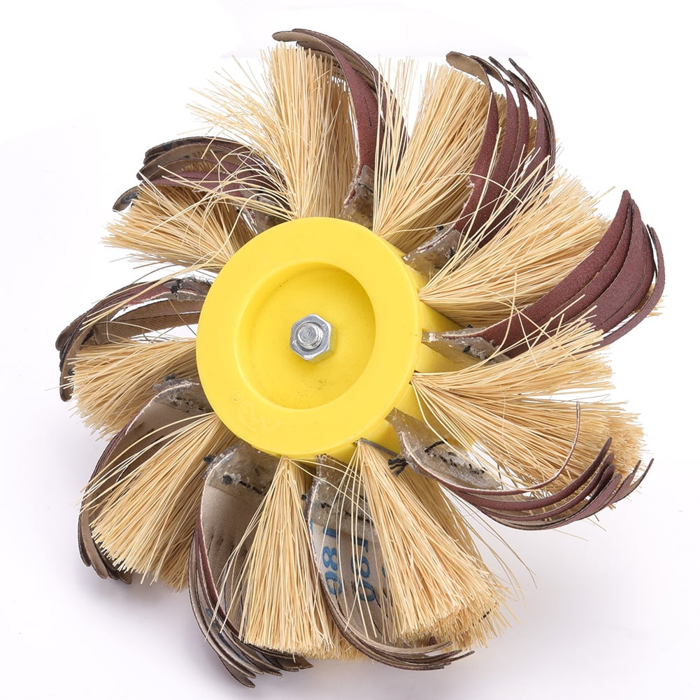 Emery Cloth Polishing Wheel, Sisal Sisal Buffing Wheel, Manual Electric ...