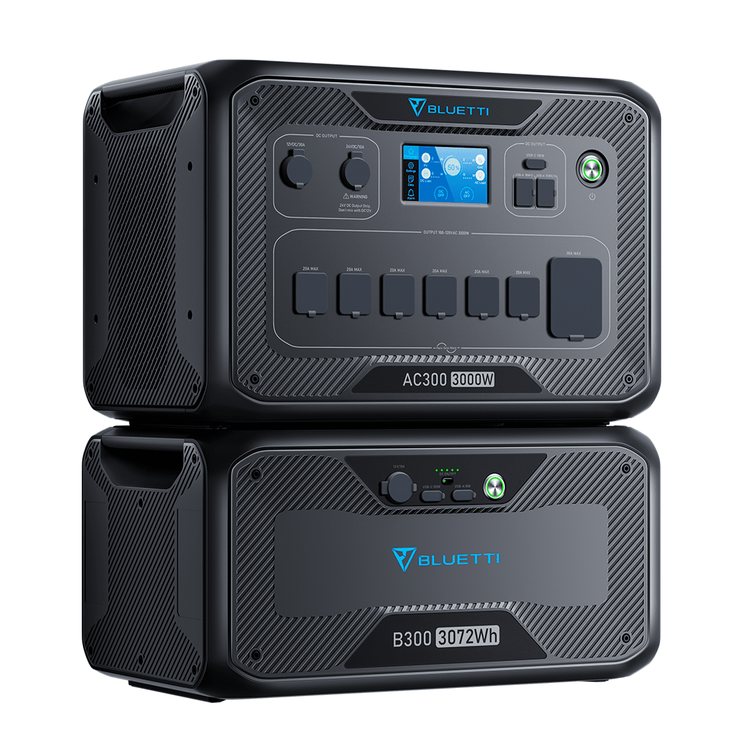 Central eléctrica expandible Bluetti, AC300 + B300 | Ubuy Chile