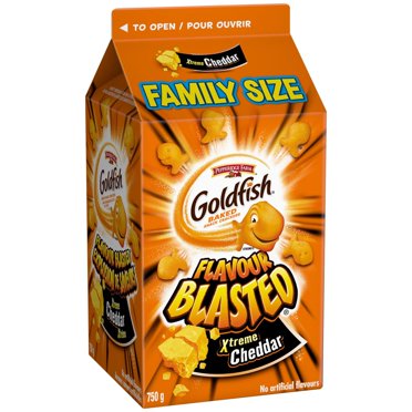 Goldfish Mix Explosive Pizza and Parmesan Crackers - Walmart.ca