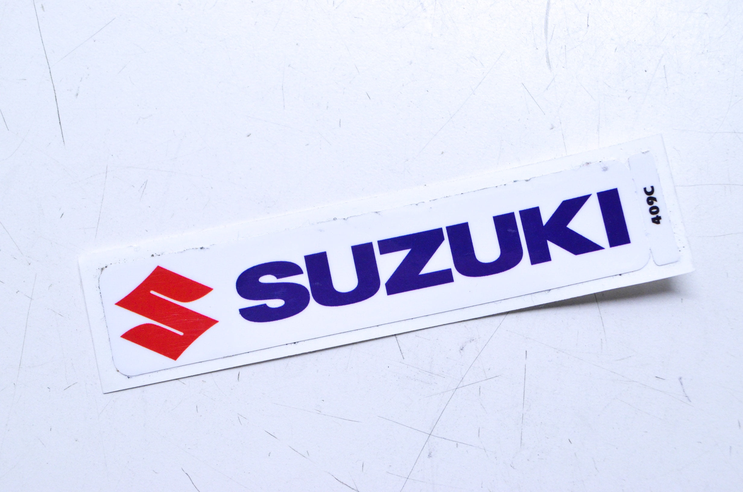 Cycle Express 409C Suzuki Logo Sticker Decal NOS - Walmart.com