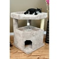 Prestige Cat Trees 32 in. Solid Wood Condo Mansion Cat Tree - Walmart.com