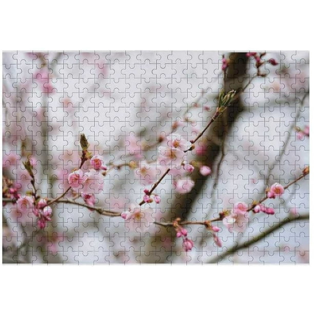 Jigsaw Puzzles Cherry Tree Green Toy Kid Educational Games Brain ...