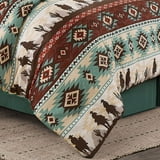 Chezmoi Collection Audun 3-Piece King Size Southwestern Comforter Set ...