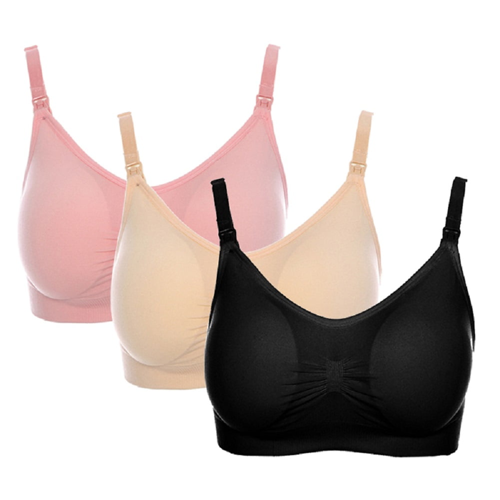 Valcatch 3Pack Women's Bras Seamless Comfort Breathable Underwear,Multiple Styles - Walmart.com