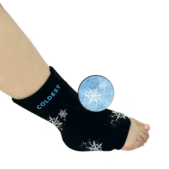 Ankle Ice Pack Wrap