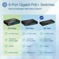 TRENDnet TPE-TG80g 8-port Gigabit GREENnet PoE+ Switch - Walmart.com