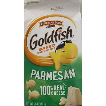 Goldfish Parmesan Crackers, Snack Crackers, 6.6 oz Bag - Walmart.com