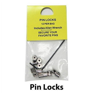 Lapel Pin - Locking Pin Backs (Pin Keepers) - Walmart.com