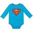 DC Comics Baby Boy Bodysuits, Superman Batman The Flash, Newborn to ...