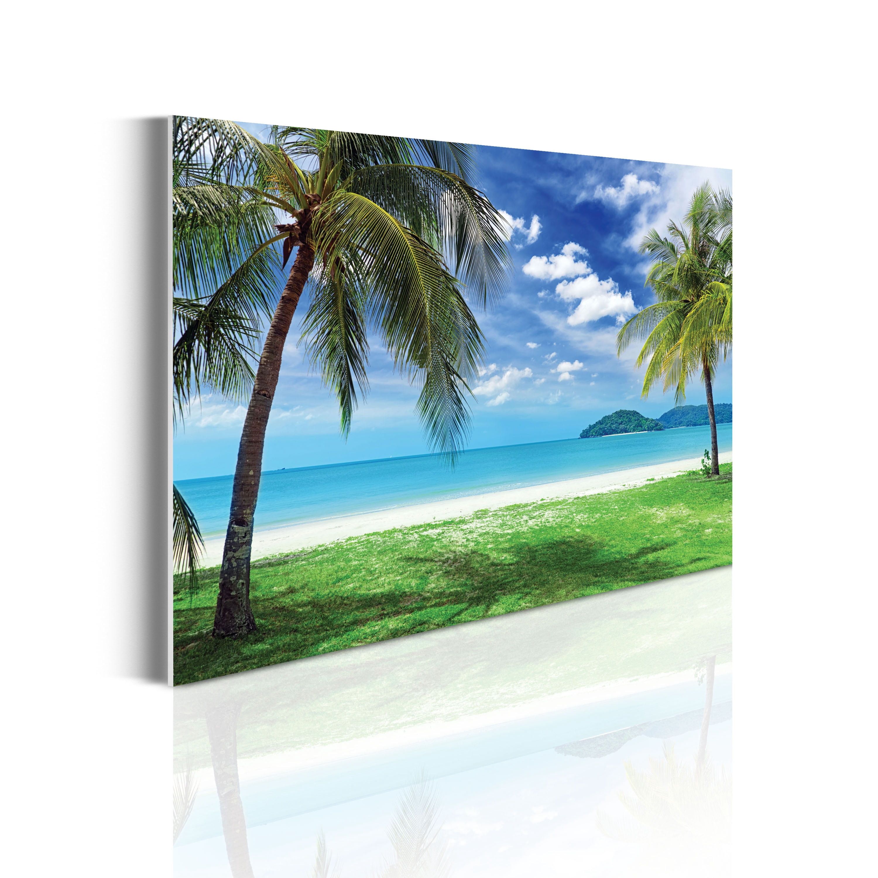 Beach Paintings With Palm Trees