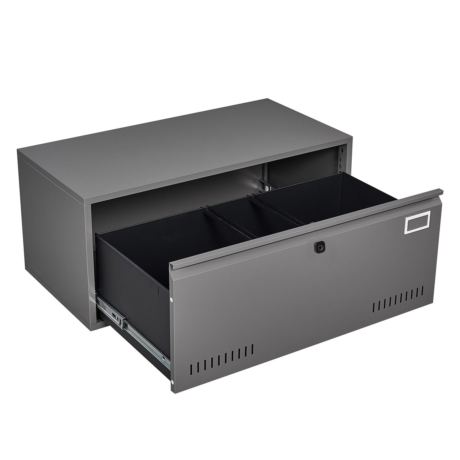 Pouseayar Biometric Fingerprint Lateral Metal File Cabinet for Letter ...