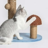 Lovely Caves 28.3in Coconut Palm Tree Cat Scratching Post - Walmart.com