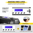 8 In 1 Heat Press 15"x15" Sublimation Machine + 53" Vinyl Cutter ...