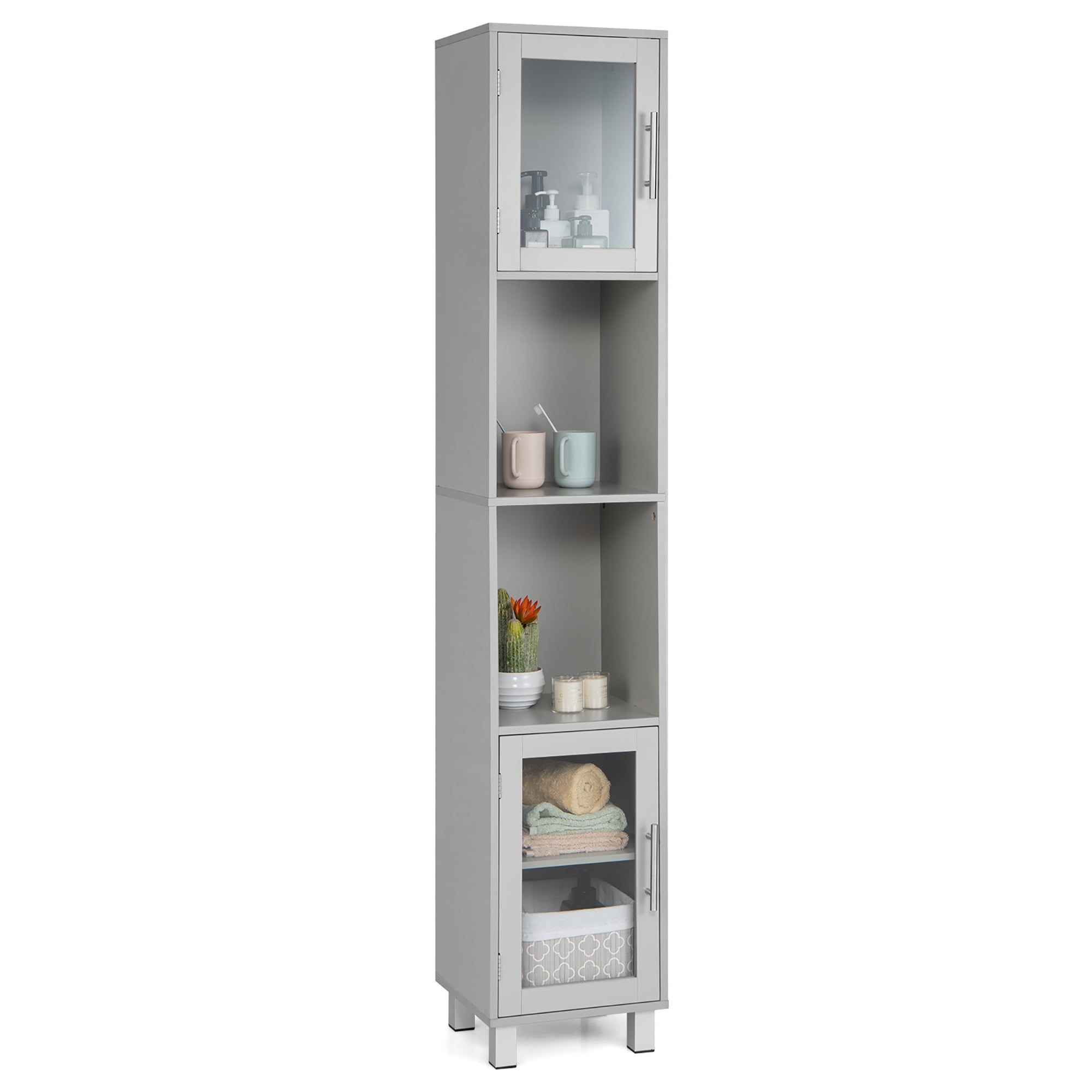 Click here for Costway 71 Tall Tower Bathroom Storage Cabinet Org... prices