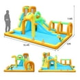 Ktaxon Inflatable Bounce House w/Water Bucket, Multi-fun Water-Spraying ...