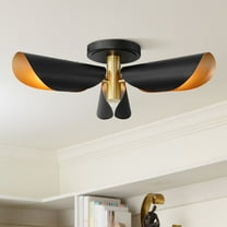 Possini Euro Design Filoli 16" Modern Semi Flush-Mount Ceiling Light ...