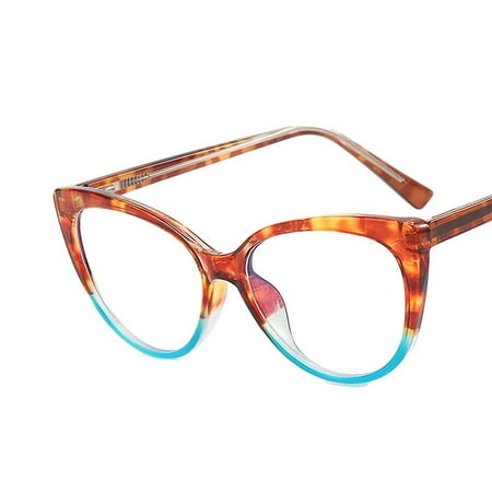 Computer Glasses Decorative Glasses Anti Eyestrain Clear Lens Glasses ...