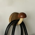 Wood Coat And Hat Hook Punch Solid Wood Coat Hook Log Coat Hanger Door ...