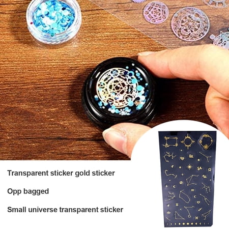 Stickers Self-Adhesive Transparent Sticker Paste Inventory Storage ...