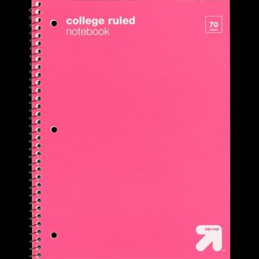 Wirebound Notebook, 1 Subject, Quadrille Rule, Randomly Assorted Covers ...