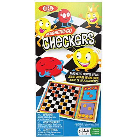 Ideal Magnetic Go! Checkers Travel Game | Walmart Canada